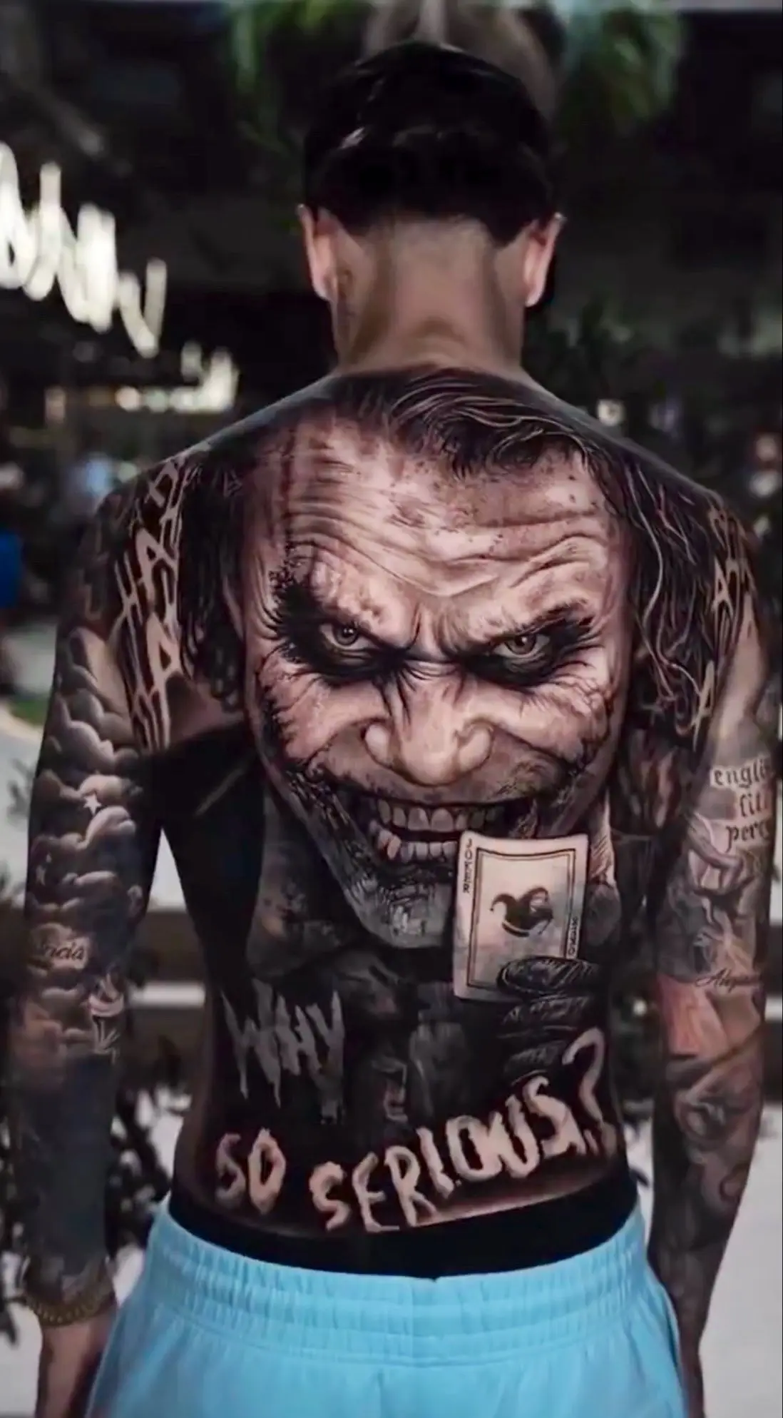 Alejandro Garnacho shows off an amazing new tattoo that covers his ...